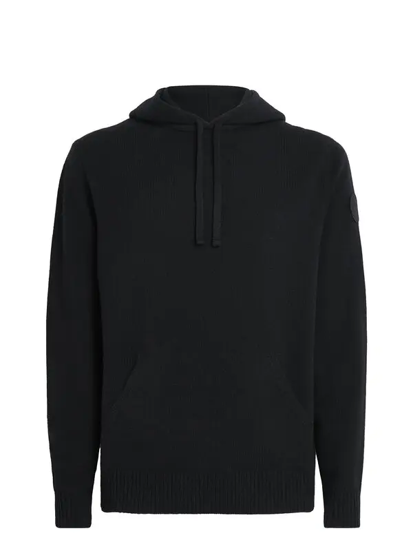 Canada Goose Extrafine Merino Wool Zinnia Hoodie - Black