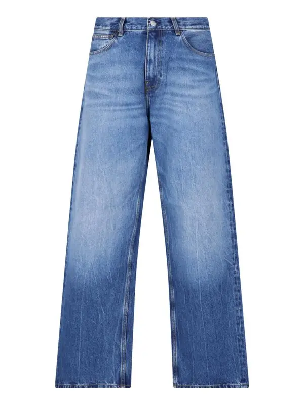 Carhartt Work In Progress High-rise Wide-leg Jeans - Blue