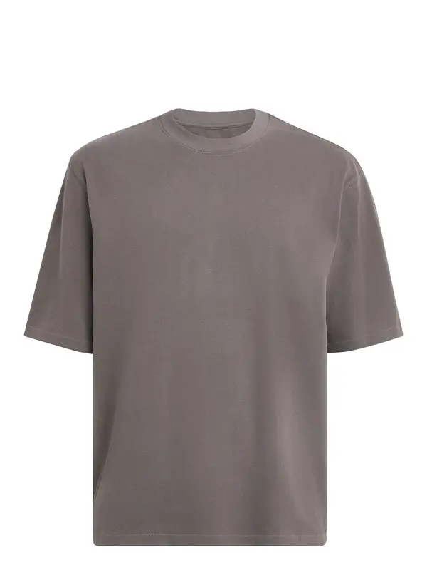 WAX LONDON Organic Cotton Milton T-shirt - Grey