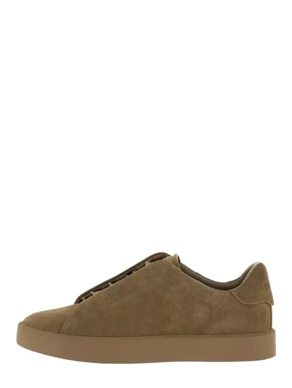 Boggi Milano Essence Suede Trainers - Neutrals