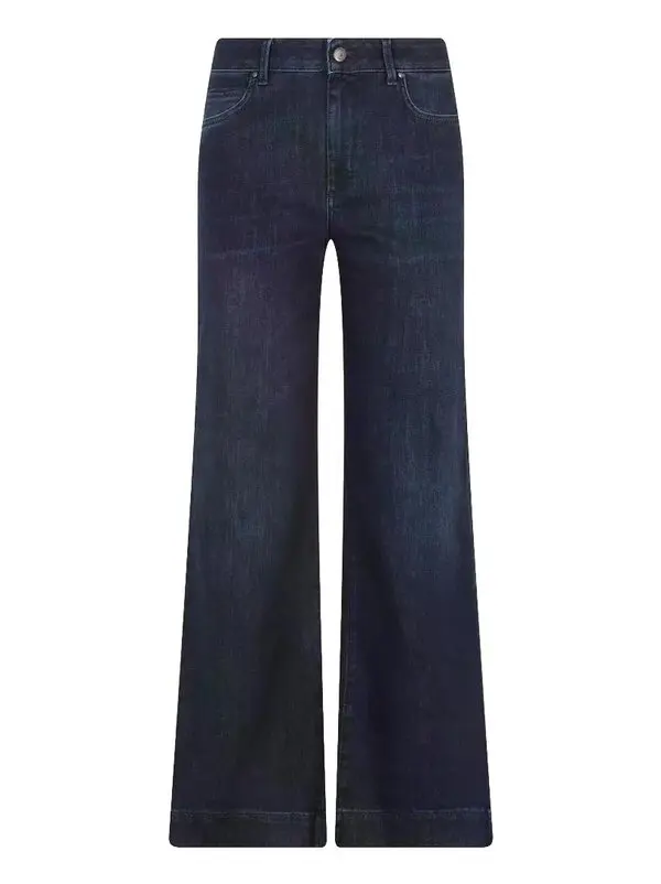 CIGALA'S High-waisted Jeans - Blue