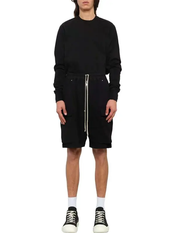 Rick Owens Cargobela Cargo Shorts - Black