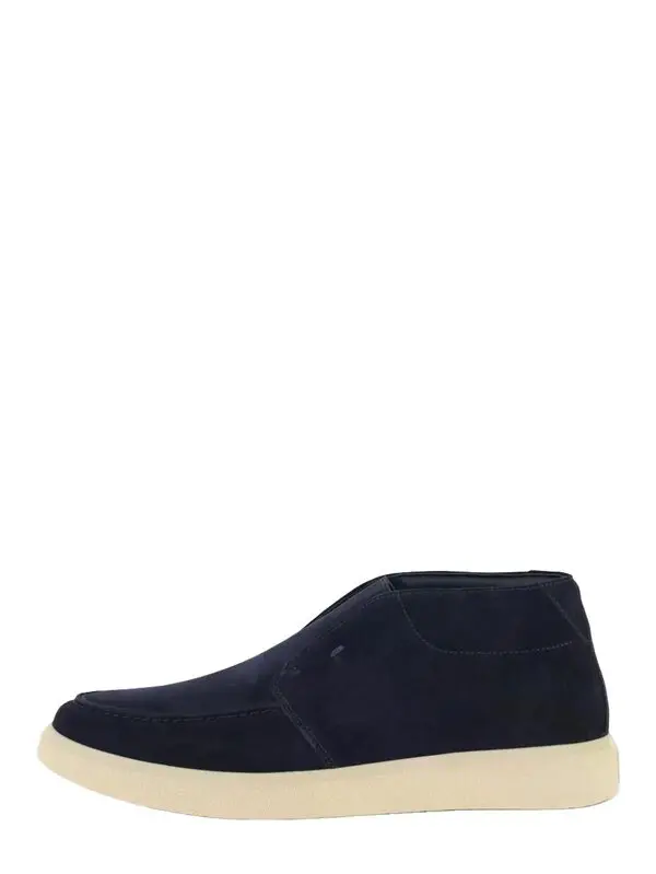 Boggi Milano Cirrus Suede Ankle Boots - Blue