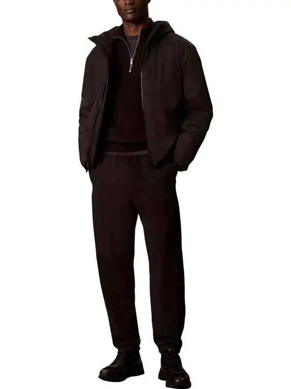 Calvin Klein Logo-patch Track Pants - Black