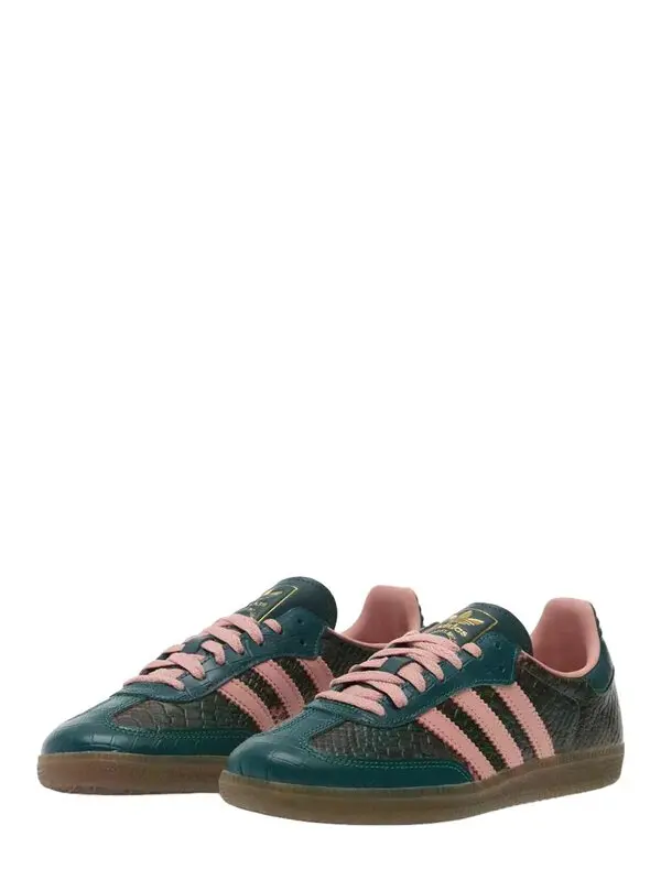 Adidas Samba Og Lace-up Sneakers - Green