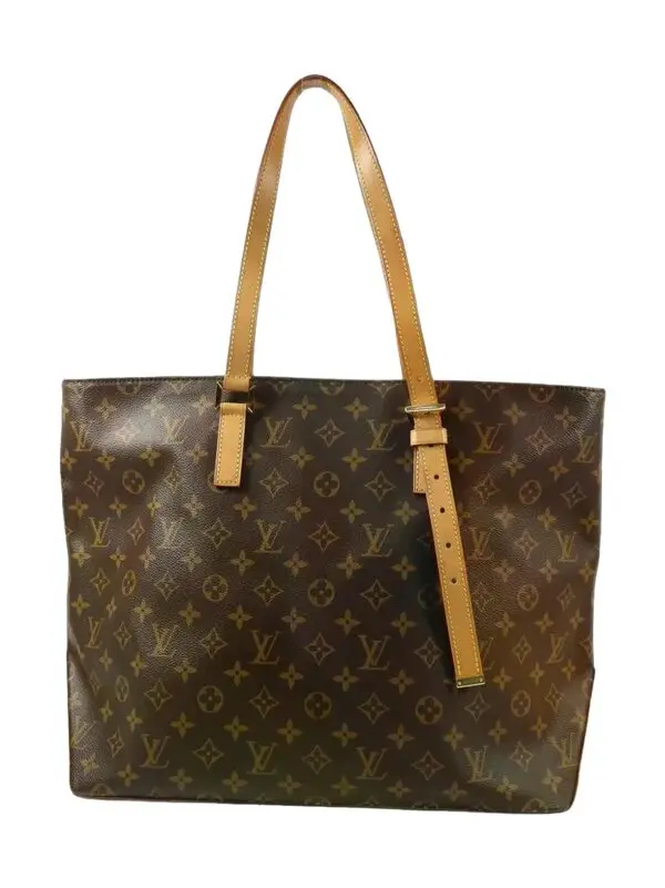 LOUIS VUITTON Mezzo Monogram Tote Bag - Brown