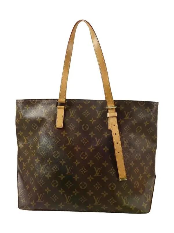LOUIS VUITTON Mezzo Monogram Tote Bag - Brown