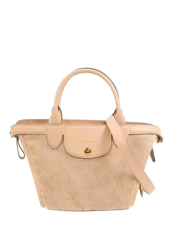 Longchamp Le Pliage Héritage Panelled Tote Bag - Neutrals