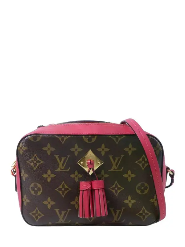 LOUIS VUITTON Saintonge Monogram Shoulder Bag - Brown