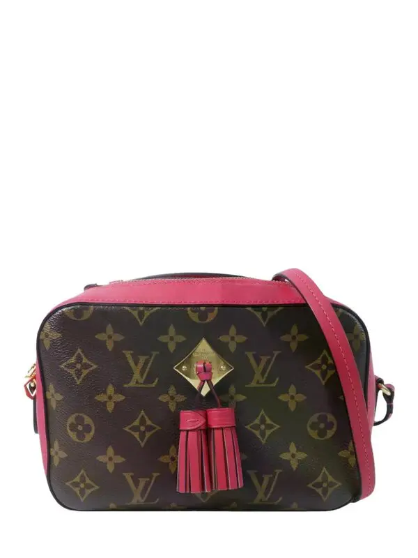LOUIS VUITTON Saintonge Monogram Shoulder Bag - Brown