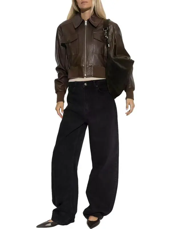 ARMA Zafira Leather Jacket - Brown