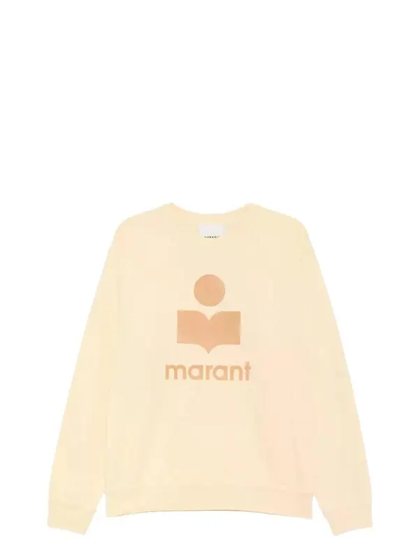 MARANT Logo-print Sweatshirt - Neutrals