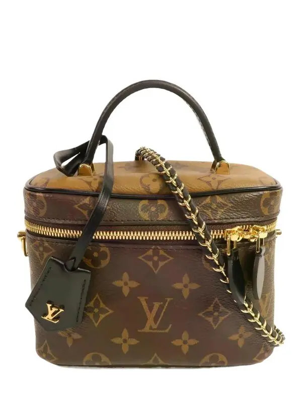 LOUIS VUITTON Pm Vanity Monogram Reverse Shoulder Bag - Brown