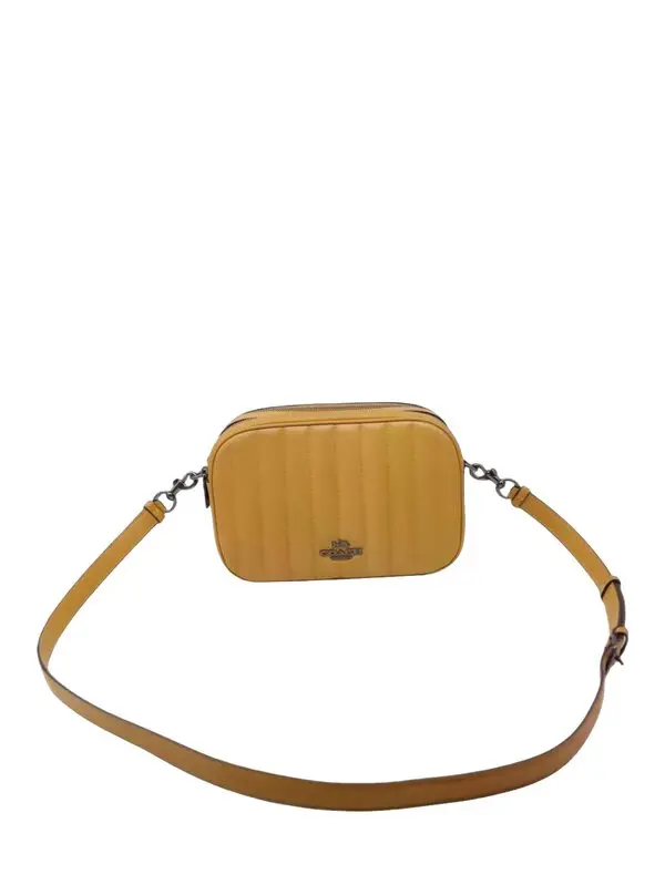 COACH VINTAGE Jes Quilted Camera Bag - Yellow