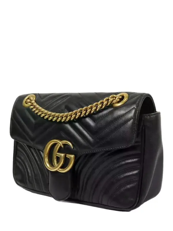 Gucci Gg Marmont Shoulder Bag - Black