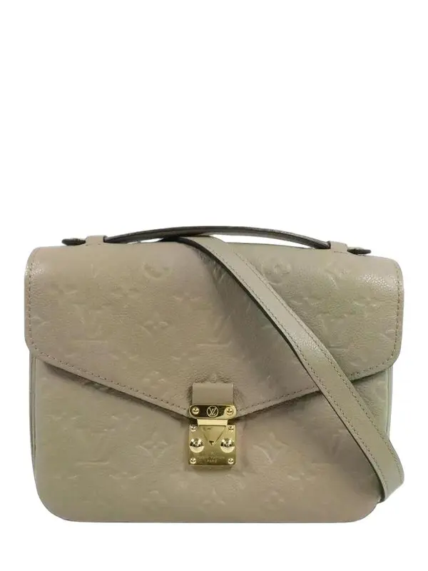 LOUIS VUITTON Pochette Métis Monogram Empreinte Shoulder Bag - Brown