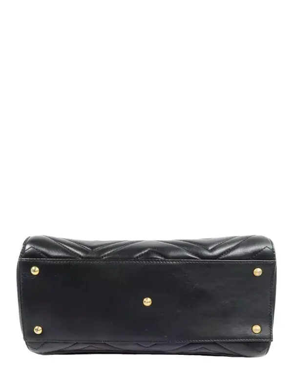 Gucci Gg Marmont Two-way Handbag - Black