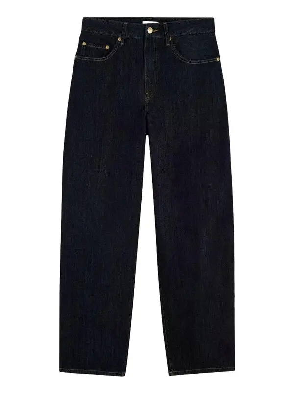 Tommy Hilfiger Quinn Mid-waisted Wide-leg Jeans - Blue