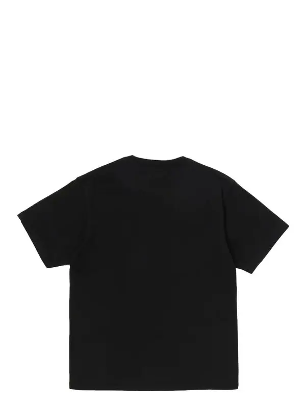 A BATHING APE Ape Head Embroidered T-shirt - Black