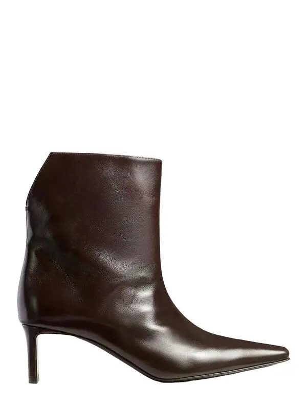 Khaite Ona Ankle Boots - Brown