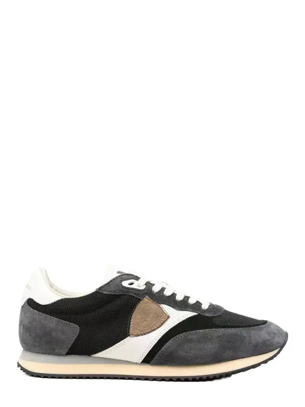 Philippe Model Logo-patch Panelled Sneakers - Blue