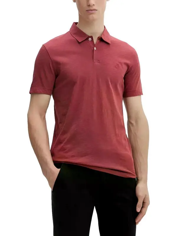 Marc O'polo Logo-embroidered Polo Shirt - Red