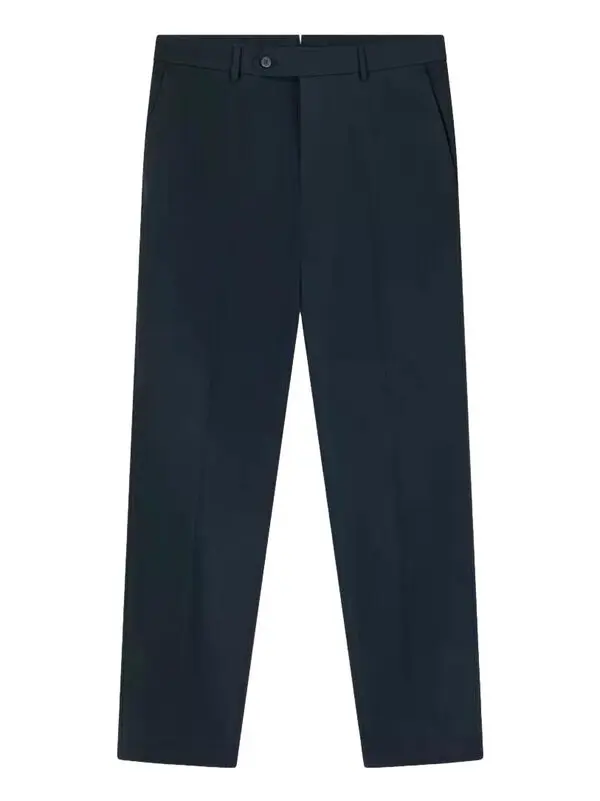 Boggi Milano Trousers In Stretch-cotton Tencel® Modal - Blue