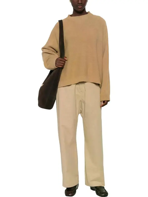 Sofie D'hoore Pinot Elasticated-waist Trousers - Neutrals