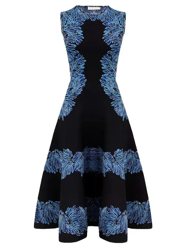 Ulla Johnson Iona Sleeveless Midi Dress - Black