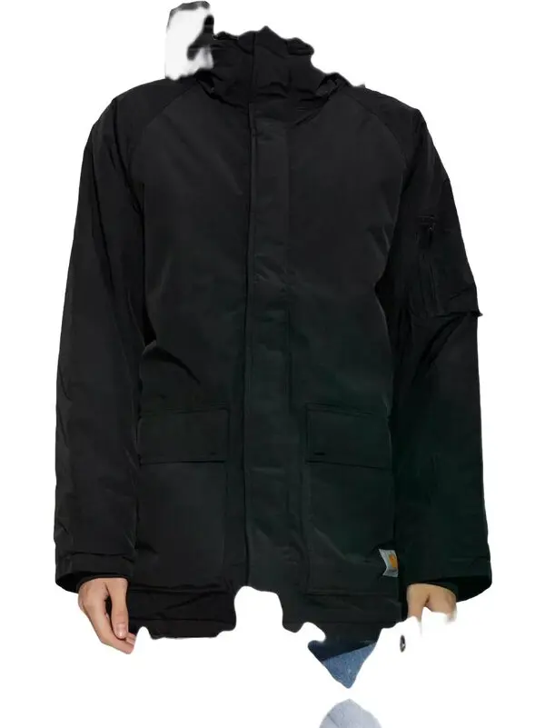 Carhartt Work In Progress Stanwood Hooded Jacket - Black