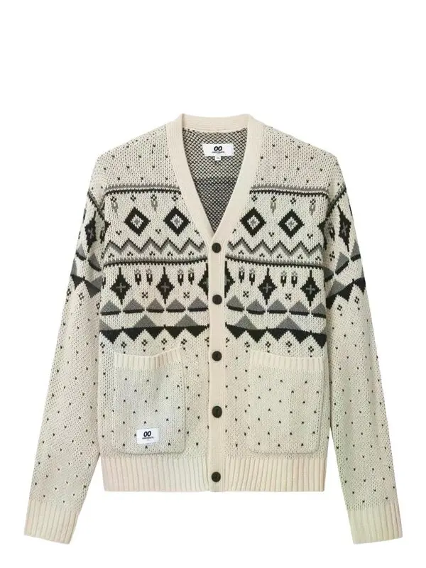 CHOCOOLATE V-neck Knit Cardigan - Neutrals