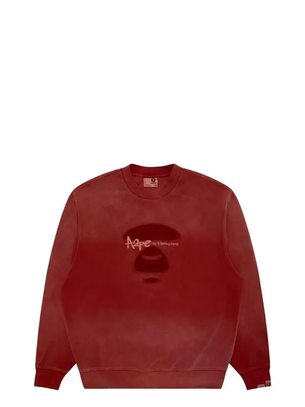 AAPE BY *A BATHING APE Graffiti-print Sweatshirt - Red