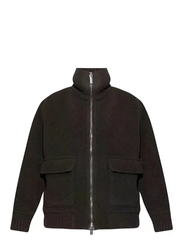 Paul & Shark High-neck Flap-pocket Jacket - Brown