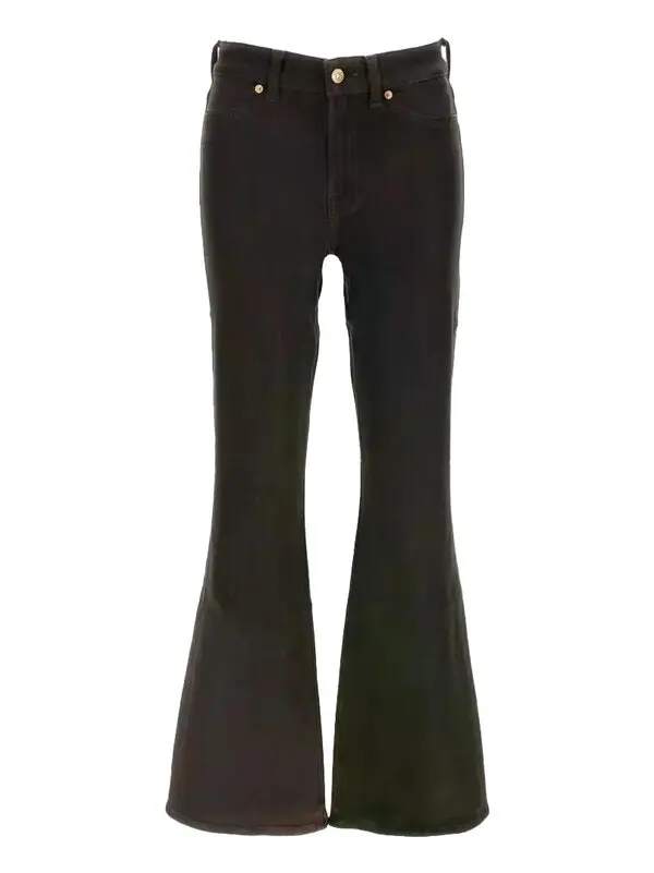 7 For All Mankind Leggy Bootcut Jeans - Brown