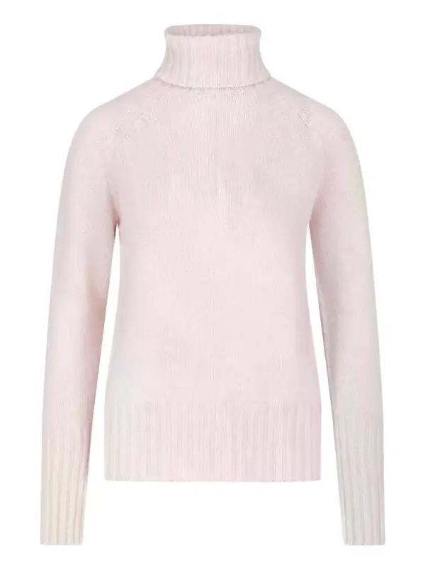 DRUMOHR Roll-neck Raglan-sleeve Sweater - Pink