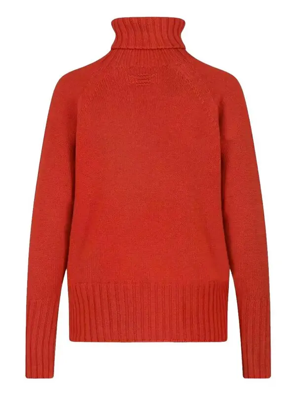 DRUMOHR Roll-neck Raglan-sleeve Sweater - Red