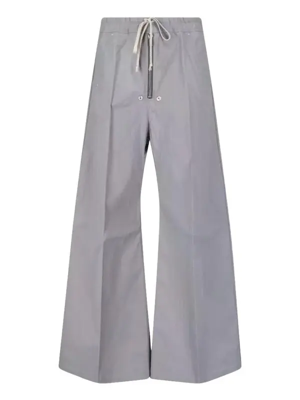 Rick Owens Drawstring Wide-leg Trousers - Grey