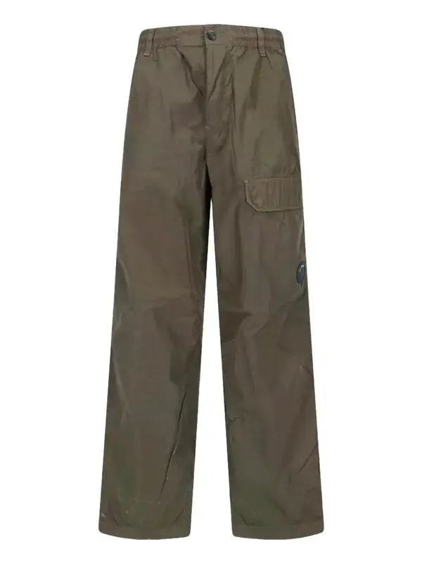 C.P. COMPANY Chrome-r Lens-detail Cargo Pants - Green