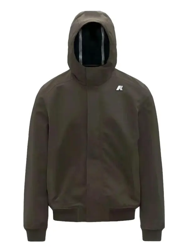 K-WAY Joachim Bonded Jacket - Brown