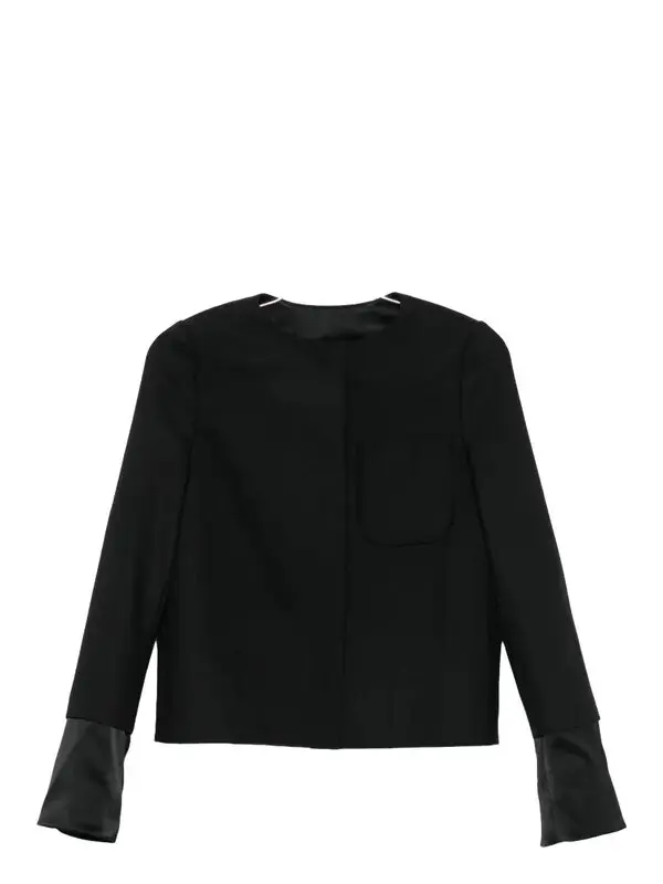 COURREGES Fitted Jacket - Black