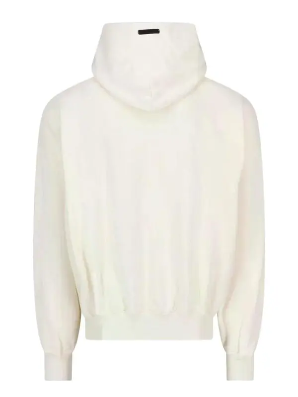 Fear Of God 90s Logo-print Hoodie - Neutrals