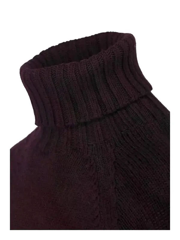 DRUMOHR Roll-neck Raglan-sleeve Sweater - Red