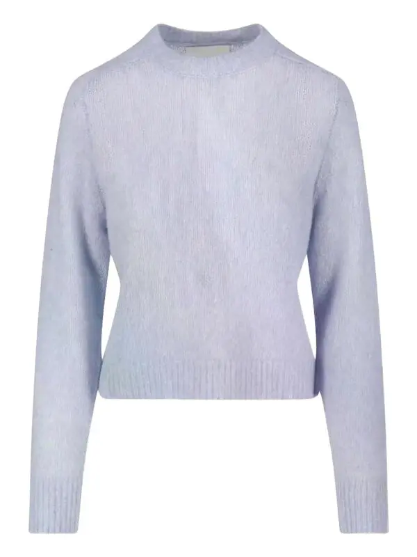 LISA YANG Solene Fine-knit Crew-neck Sweater - Blue