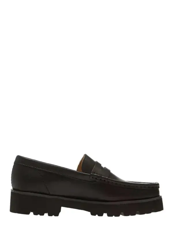 Clarks Yukoner Penny Loafers - Black