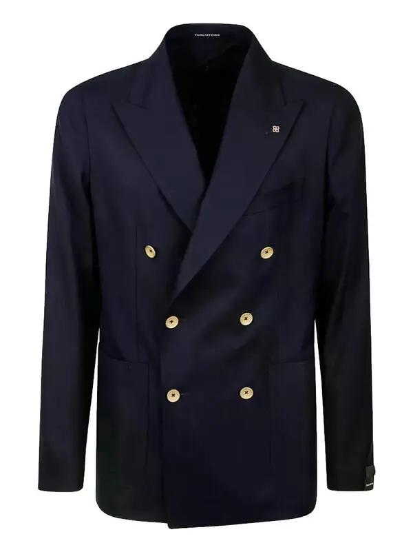 Tagliatore Double-breasted Blazer - Blue