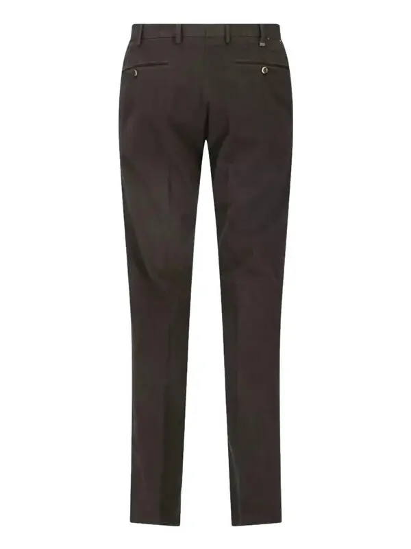 PT TORINO Belt-loop Trousers - Brown