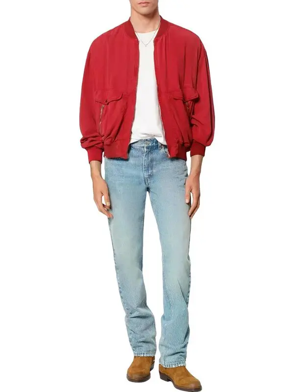MARANT Sebastian Zip-up Jacket - Red