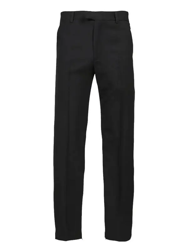 SÖDERBERG Zip-detail Tailored Trousers - Black