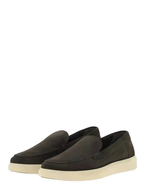 Boggi Milano Stratus Loafers In Suede Leather - Brown