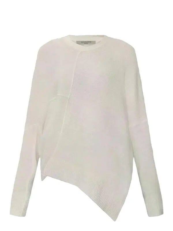 ALLSAINTS Asymmetric-hem Sweater - Neutrals